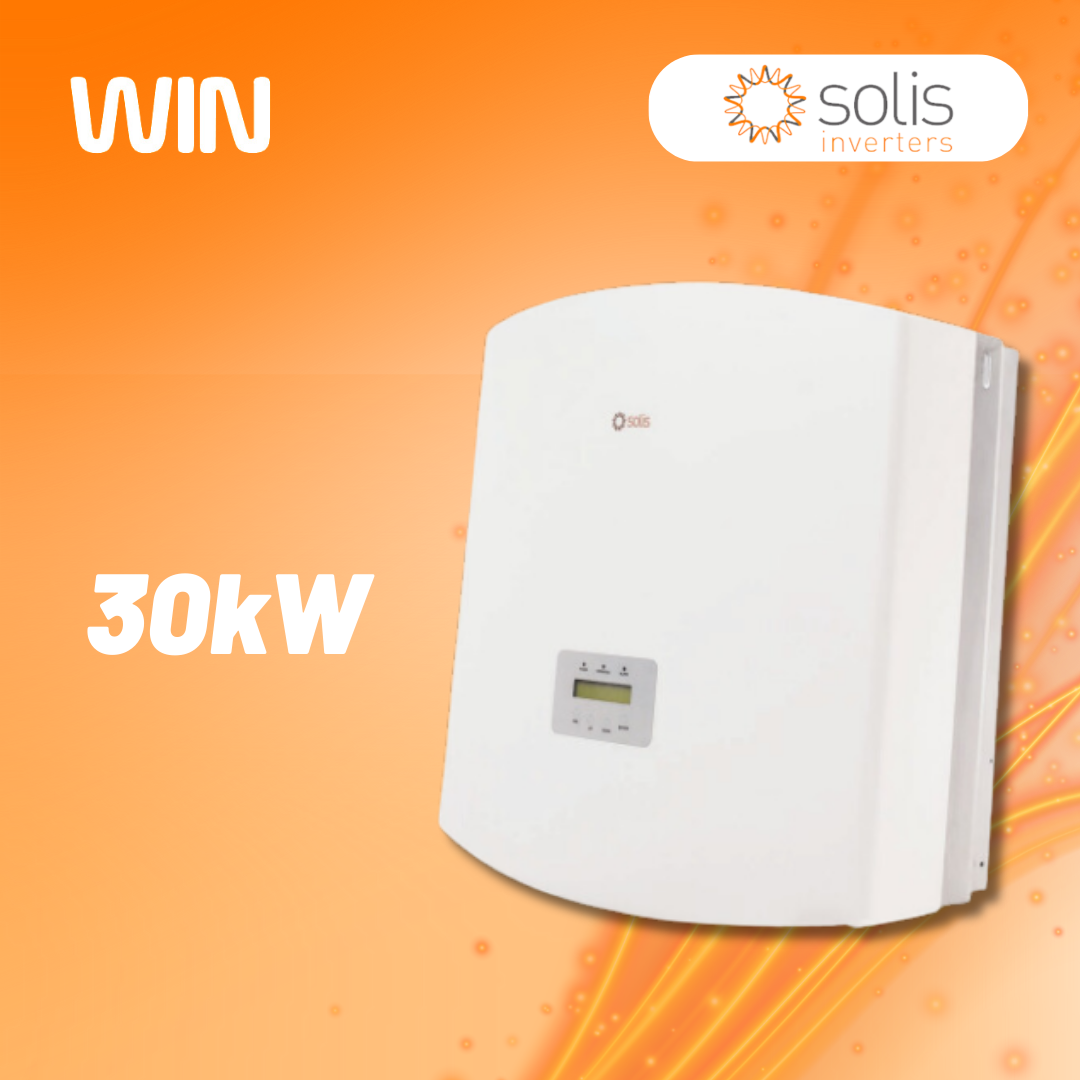 Inversor Solis Trifasico 30kw - 4 Mppt - 220v - S5-Gc30k-Lv ...